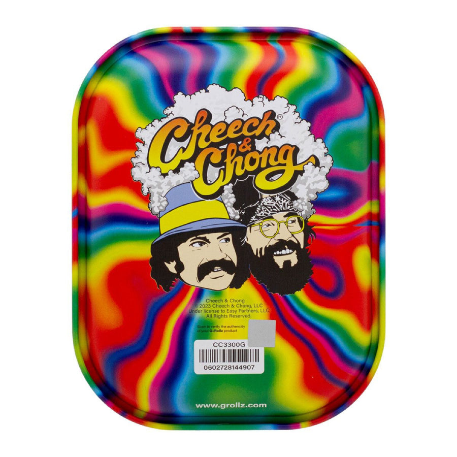 G-Rollz - Cheech & Chong "Trippy" - Rolling Tray – The JuicyJoint