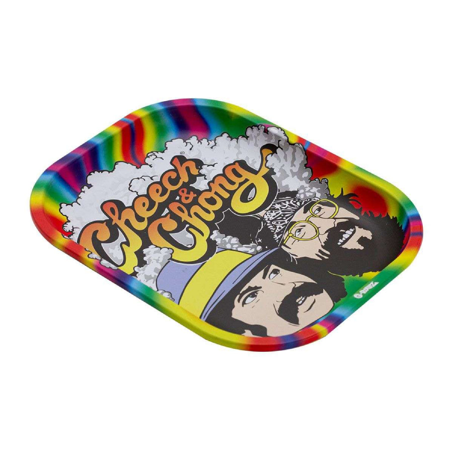 G-Rollz - Cheech & Chong "Trippy" - Rolling Tray – The JuicyJoint