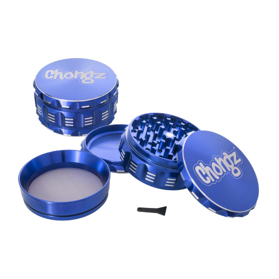 Chongz - Big Big Love - Extra Large 90mm 4 Part Metal Grinder – The ...