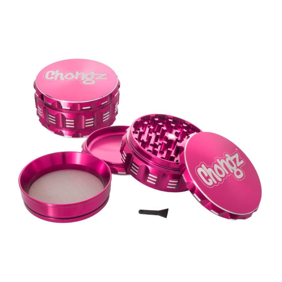 Chongz - Big Big Love - Extra Large 90mm 4 Part Metal Grinder – The ...