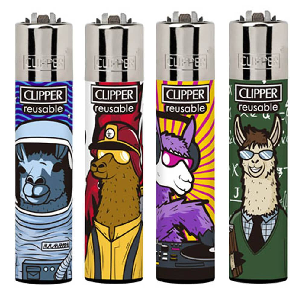 Clipper Lighter - Llama Work – The JuicyJoint