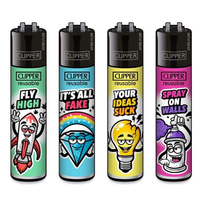 Clipper Lighter - Snappy Slogan – The JuicyJoint
