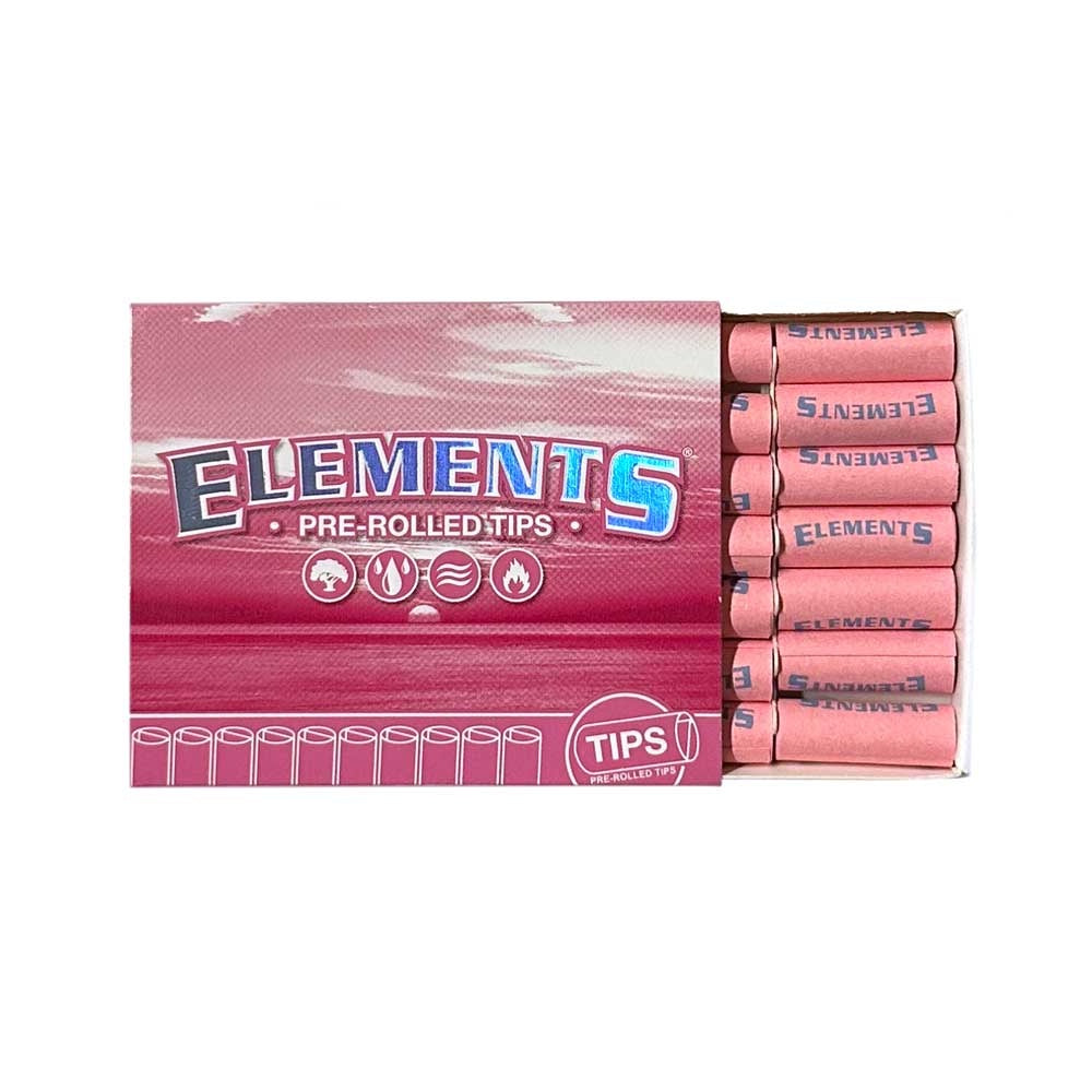 Elements Pink - Matchbox of 21 x Pre-Rolled Tips – The JuicyJoint