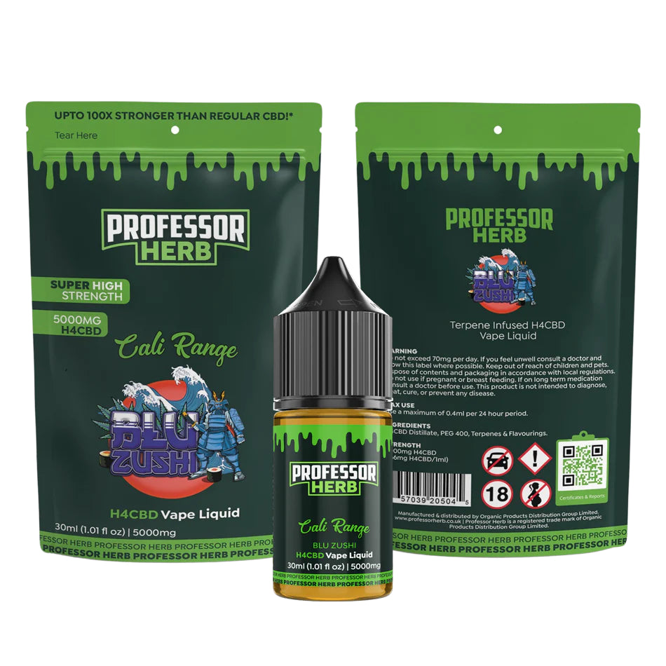 Professor Herb - H4CBD Terpene-Infused E-Liquid 30ml - 5000mg – The ...
