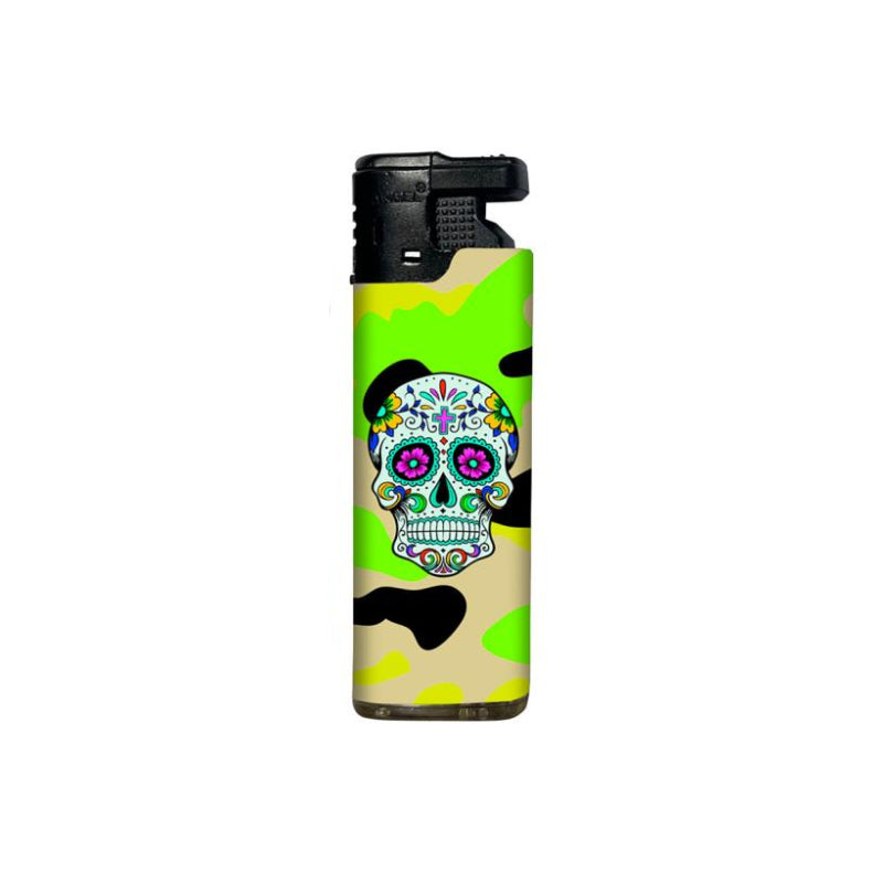 Atomic - Camo Skull - Jet Flame Lighters – The JuicyJoint