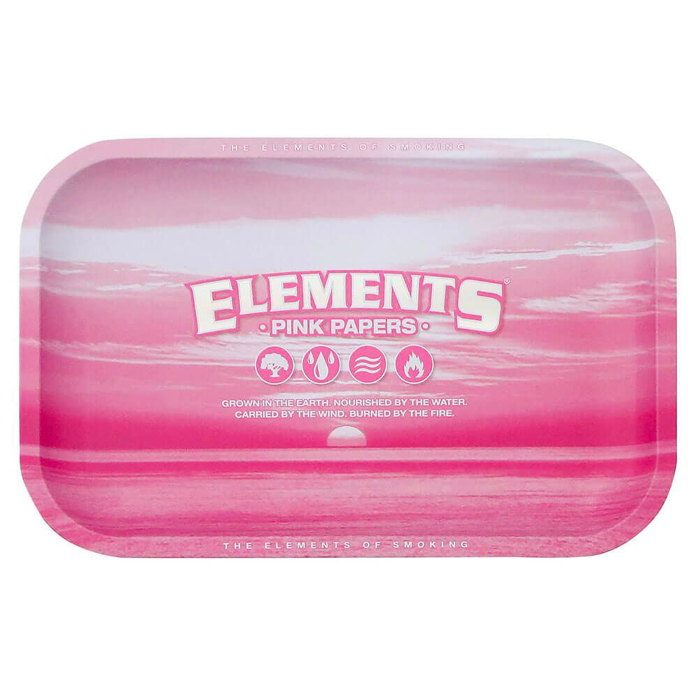 Elements Pink - Metal Grinder and Rolling Tray - Gift Set – The JuicyJoint