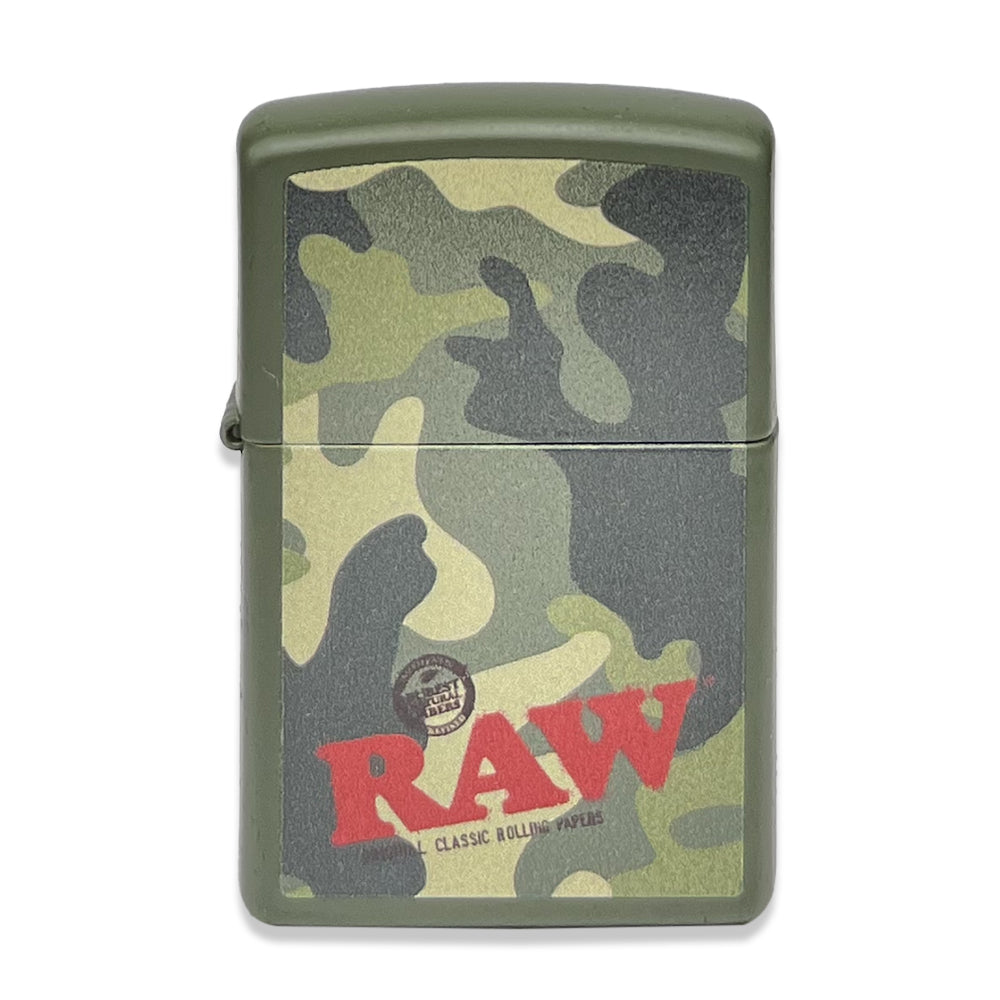 RAW - Zippo Lighter - Camo – The JuicyJoint