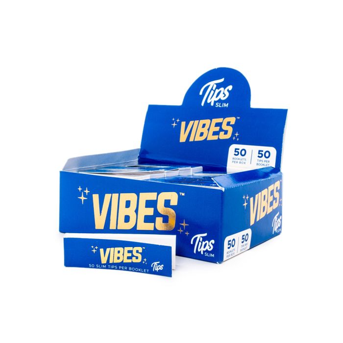 Vibes Tips Blue - Perforated SLIM White Card – The JuicyJoint