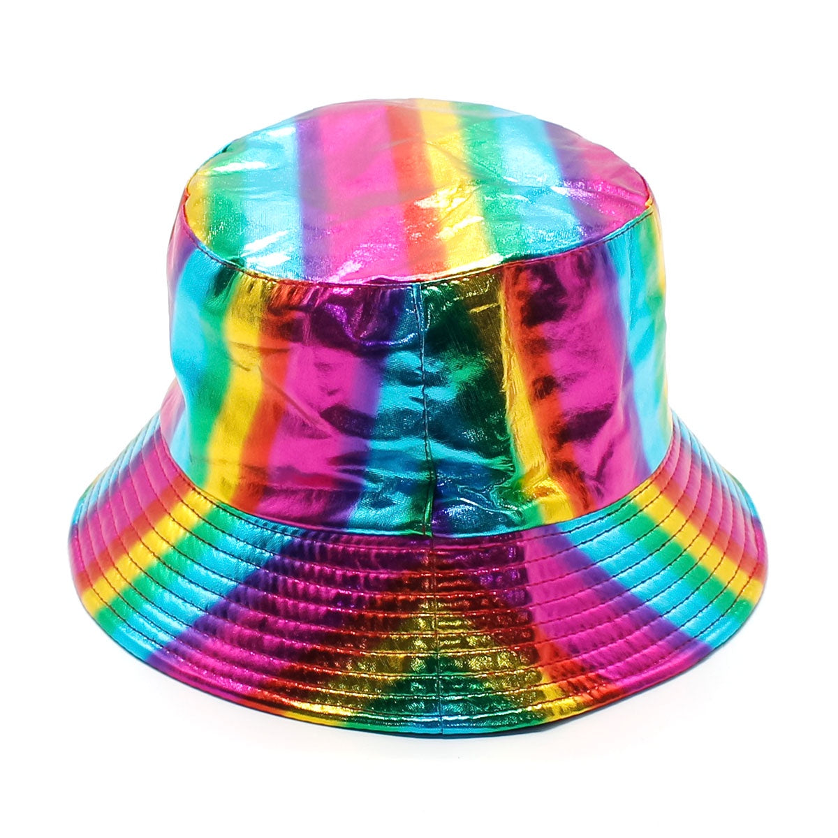 Bucket Hat - Shiny Rainbow – The JuicyJoint
