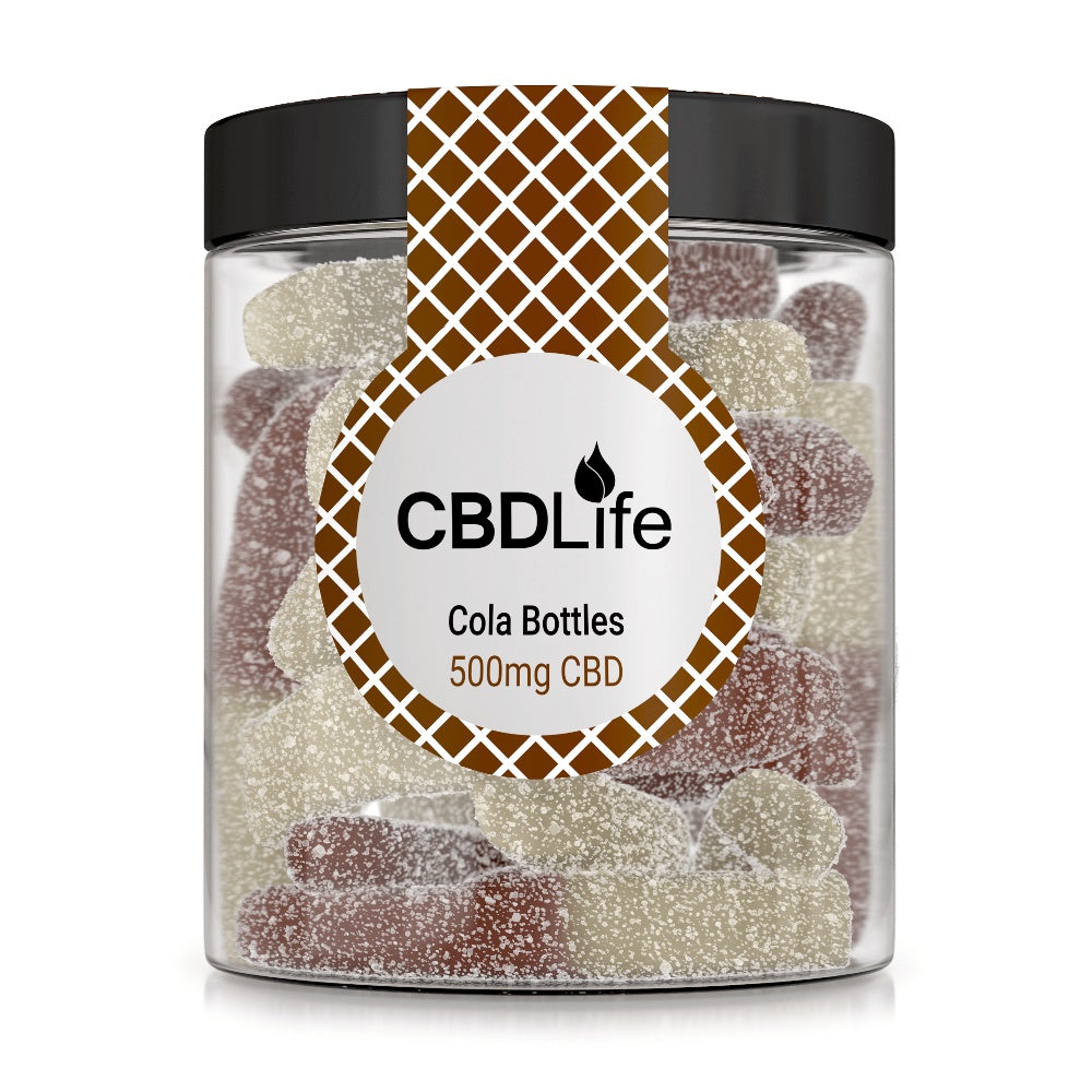CBD Life - Vegan Cola Bottles (20 x 25mg) – 500mg – The JuicyJoint