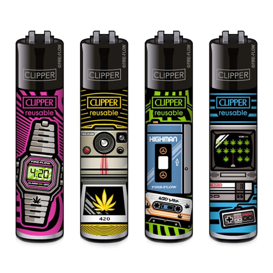 SALE !! Clipper Lighters - 420 Retro – The JuicyJoint