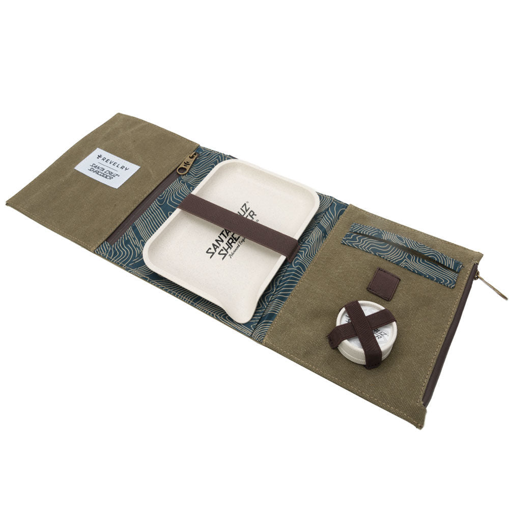 Santa Cruz Shredder x Revelry - Rolling Kit with White Hemp Tray & 2pc ...