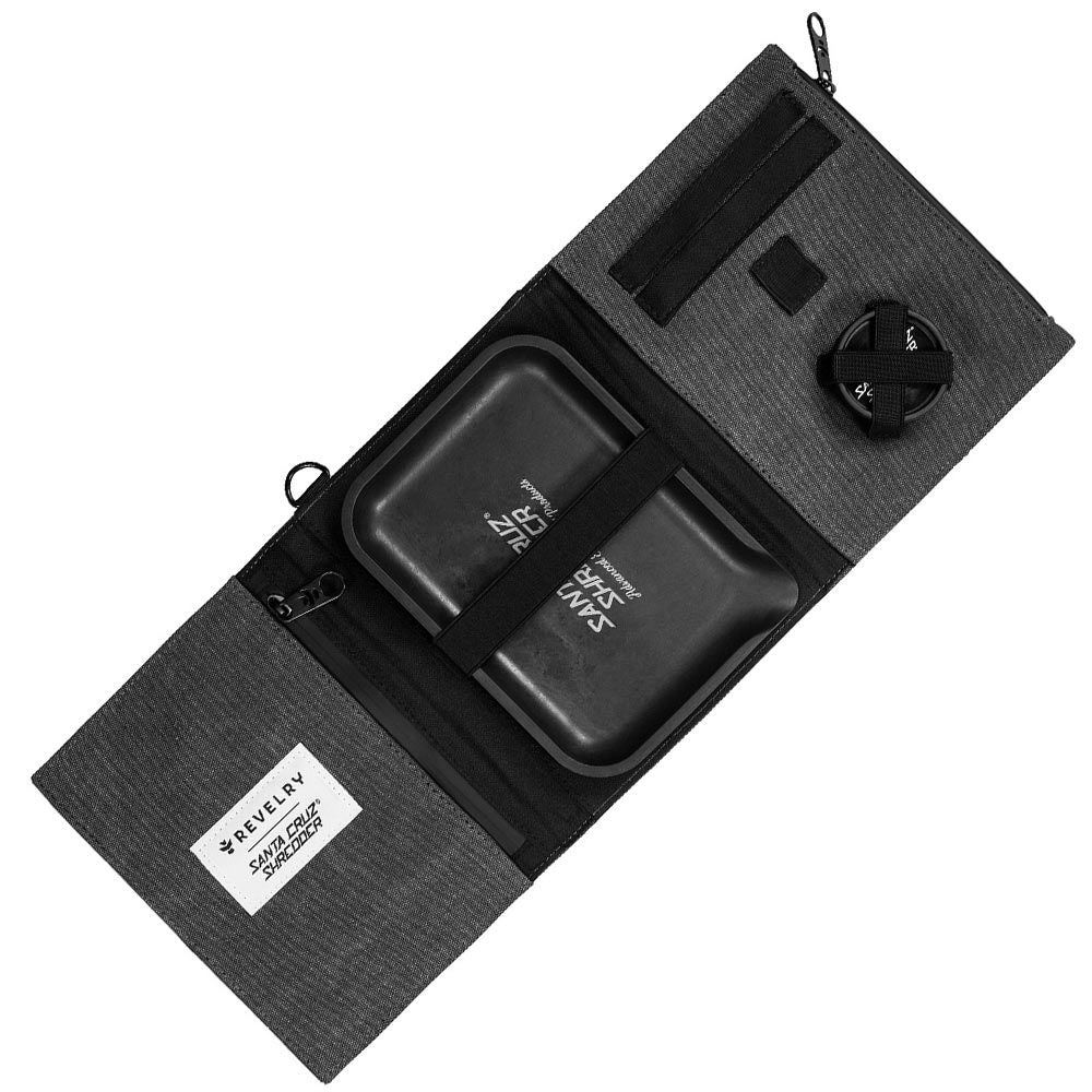Santa Cruz Shredder x Revelry - Rolling Kit with Black Hemp Tray & 2pc ...