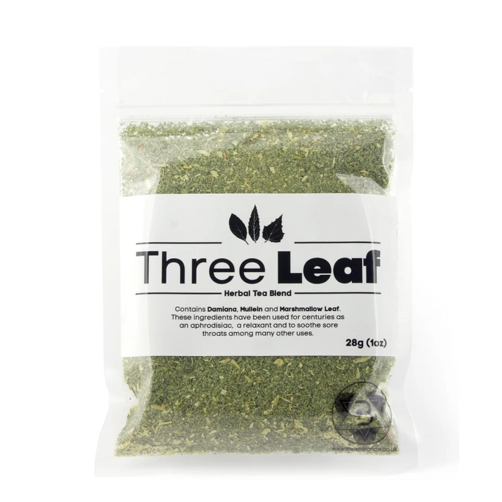 Three Leaf - Natural Herbal Tea Blend - 28g – The JuicyJoint
