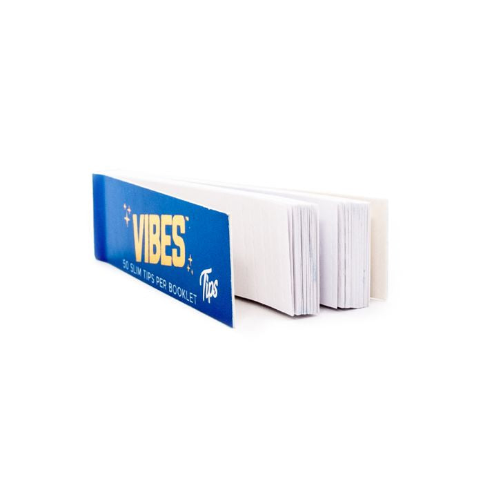 Vibes Tips Blue - Perforated SLIM White Card – The JuicyJoint
