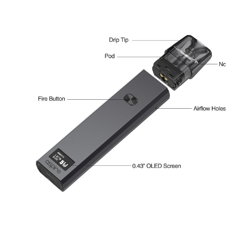 Aspire - Favostix Pod Vape Starter Kit – The JuicyJoint