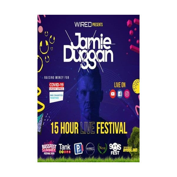 Jamie Duggan - 15 Hour Live Festival - 8 x CD Pack – The JuicyJoint
